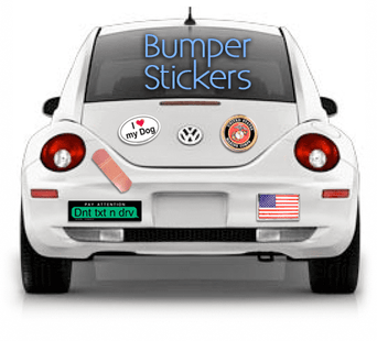 Custom Bumper Stickers and Car Decals – Support Store