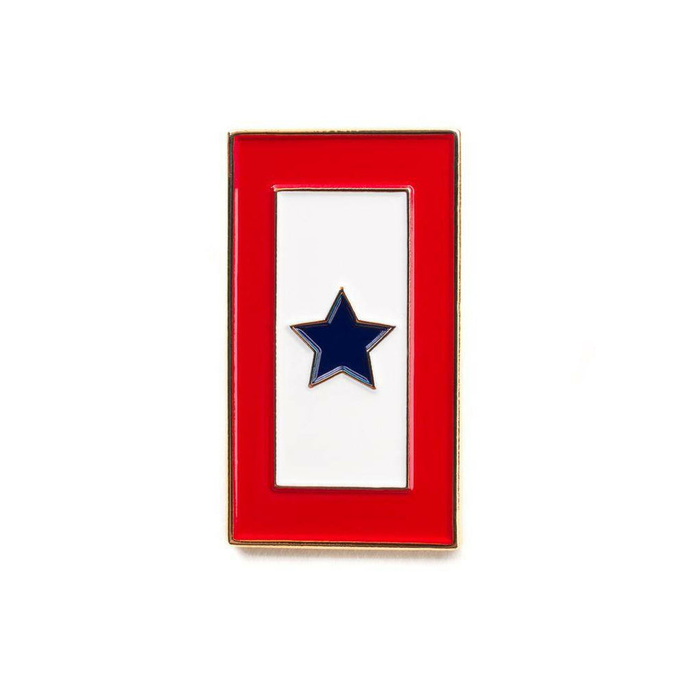 Blue Star Service Banner Lapel Pin - Buy Now – Support Store